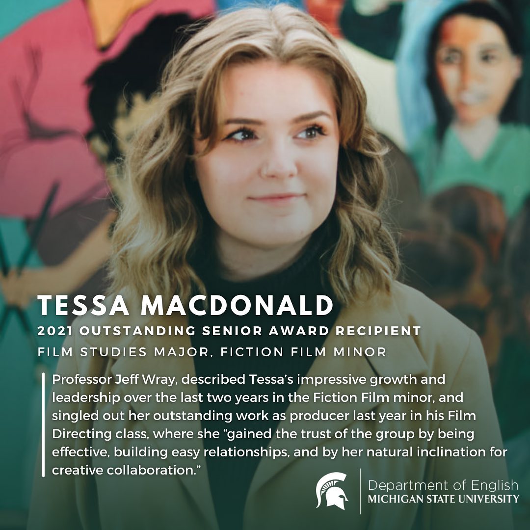 Department of English Presents Inaugural Outstanding Senior Awards - Department of English