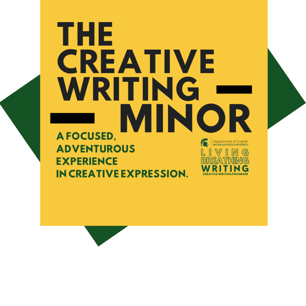 Minor in Creative Writing – Department of English
